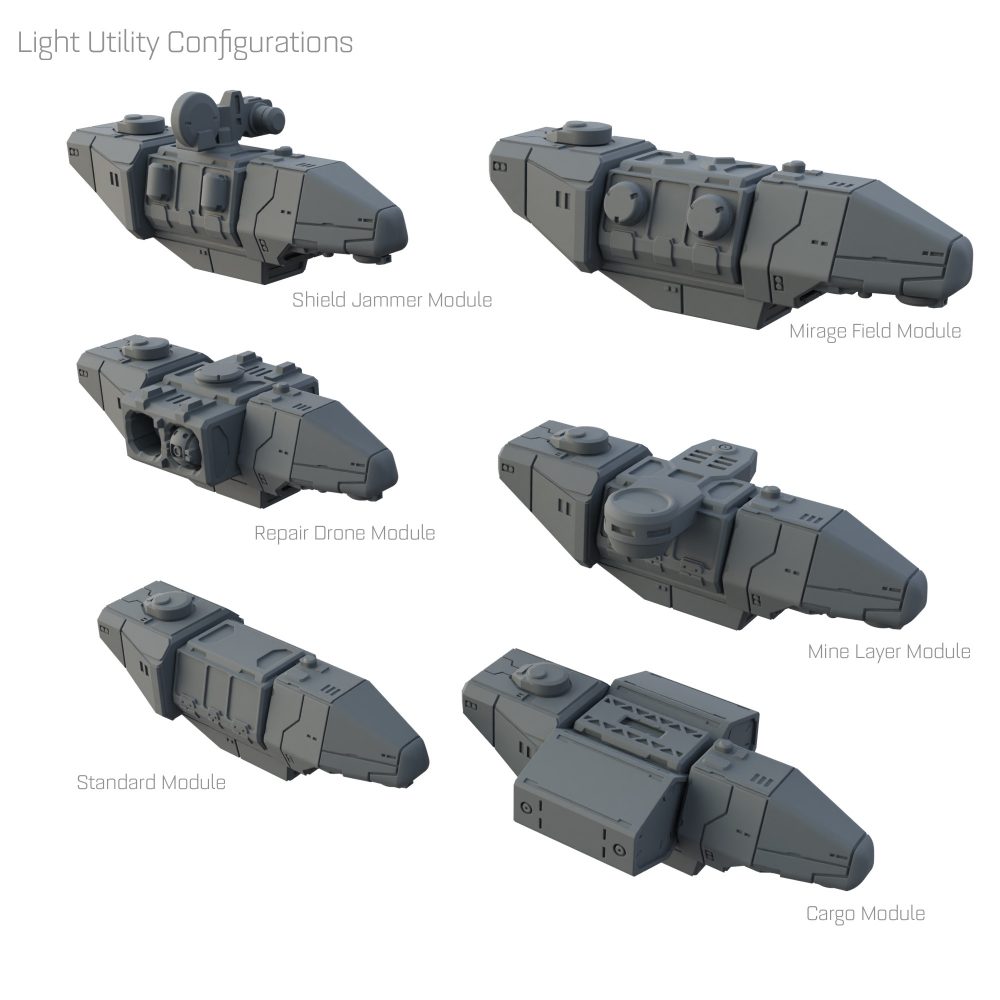 Martian Models – 3D Printable Starship Miniatures