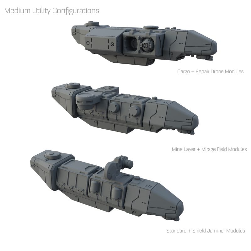 Martian Models – 3D Printable Starship Miniatures