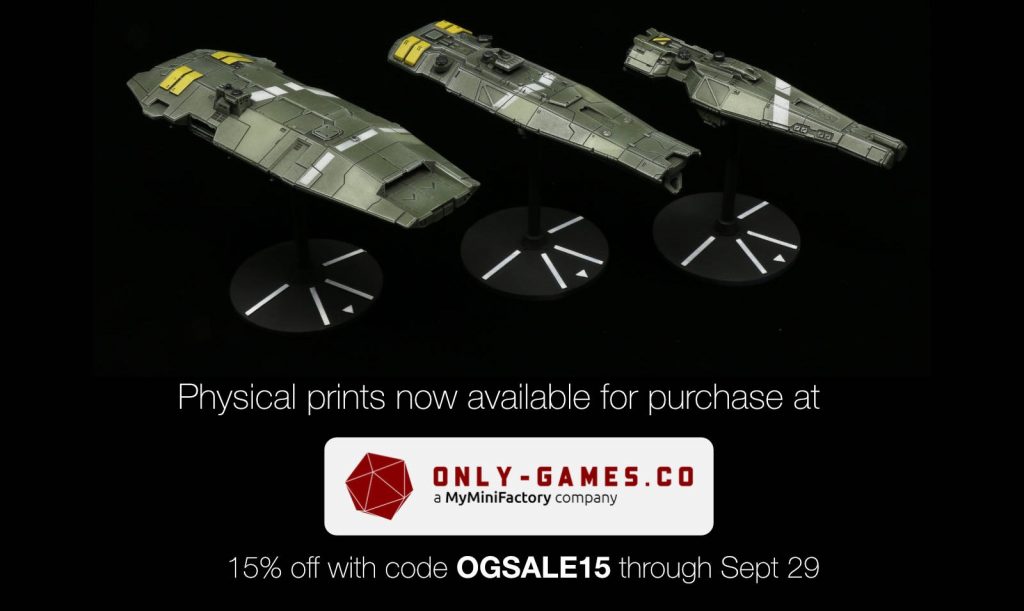 Martian Models – 3D Printable Starship Miniatures