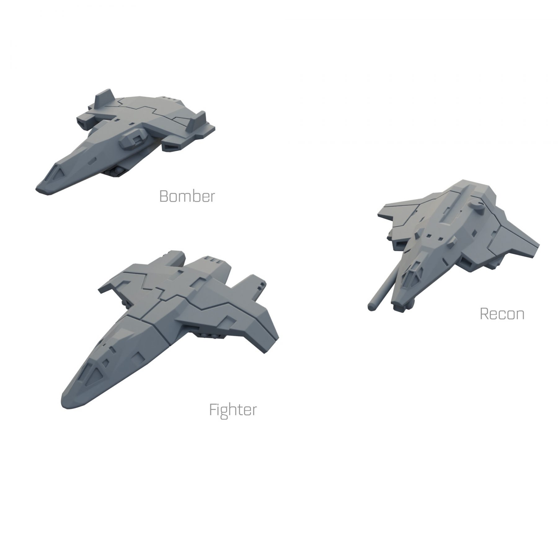 Hellas Shipyards – Strike Craft Pack – Martian Models