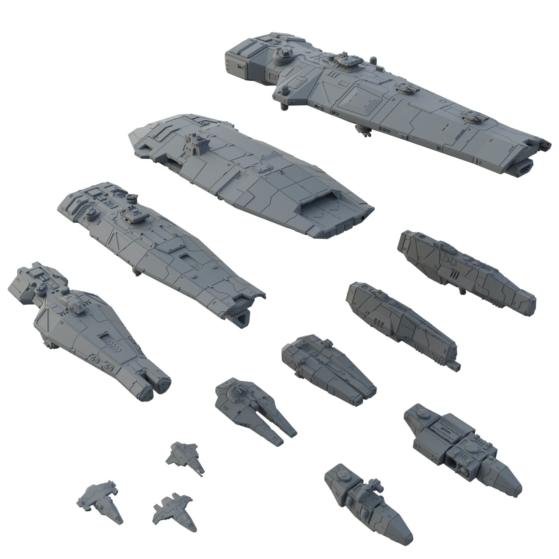 Martian Models – 3D Printable Starship Miniatures