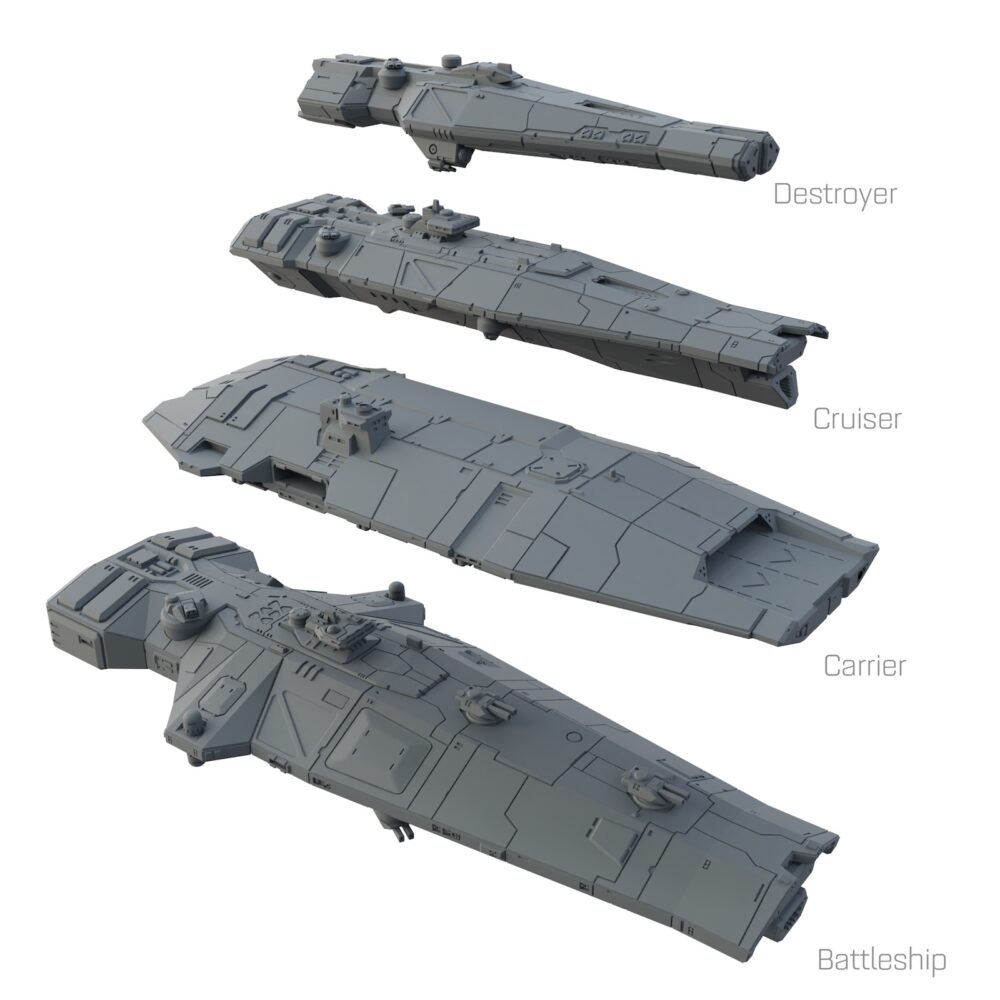 Martian Models – 3D Printable Starship Miniatures